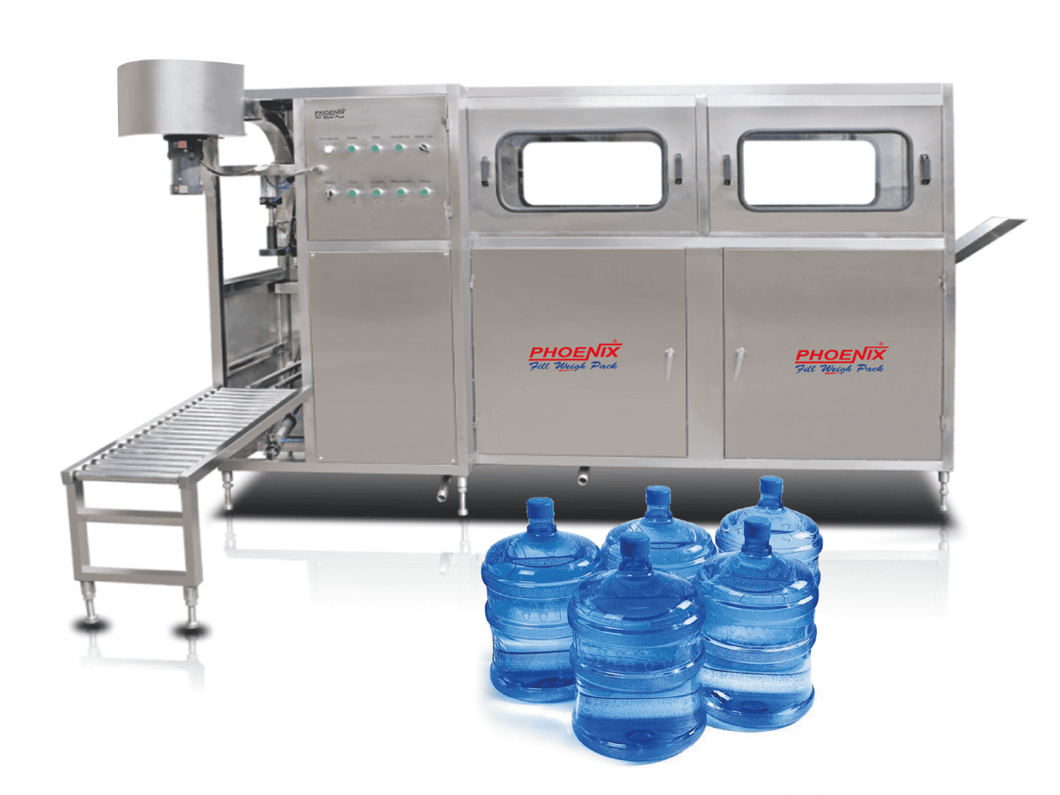 Water Bottling Machine - Water Bottle Rinsing, Filling & Capping Machine