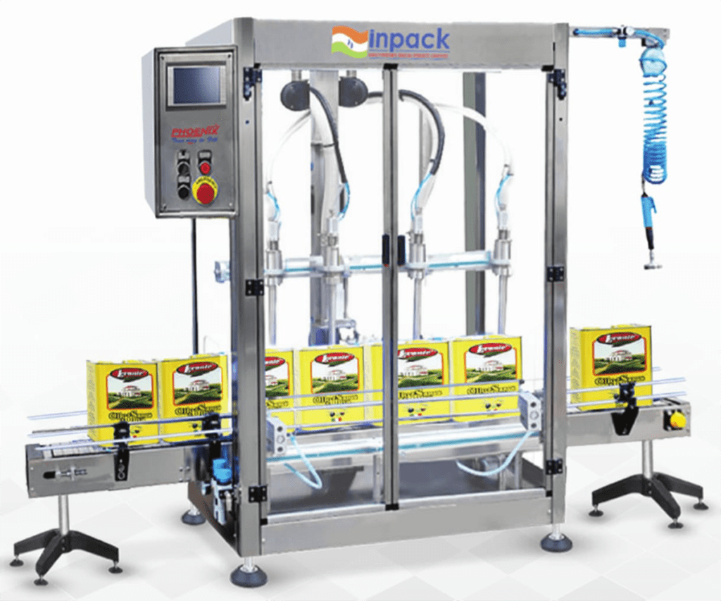 Buy Automatic Linear Pail Filling Machine (4 Head) Online At Best Price ...