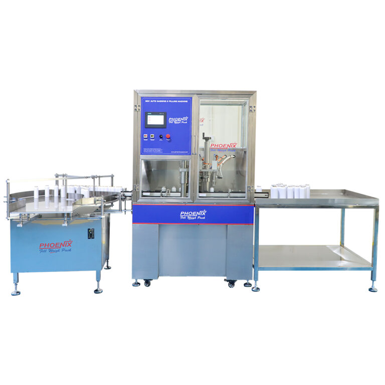 Automatic Bag-on-Valve Filling Machine - Phoenix Dison Tec LLC